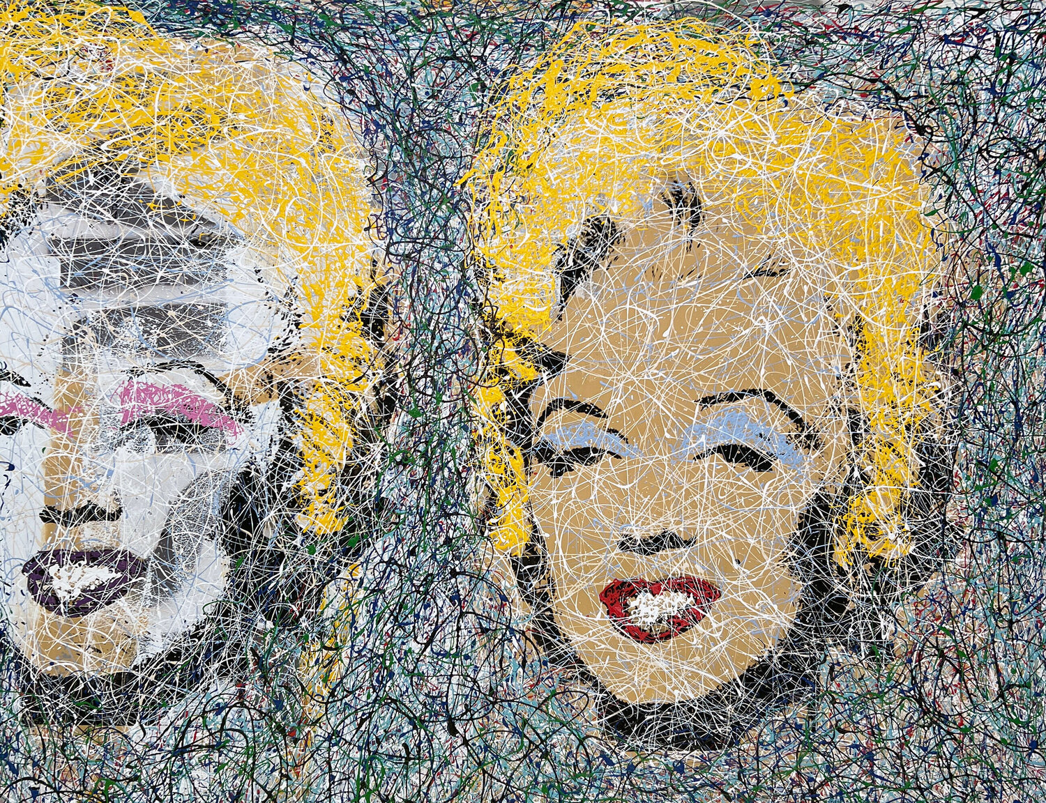 Marilyn X Larson by Artlord (2024) : Painting Other materials - Singulart