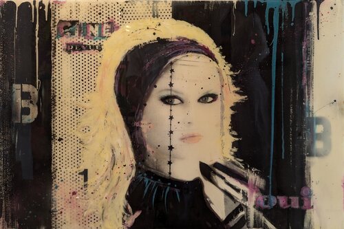 Briggite by Nora Novak (2024) : Painting Other materials - Singulart