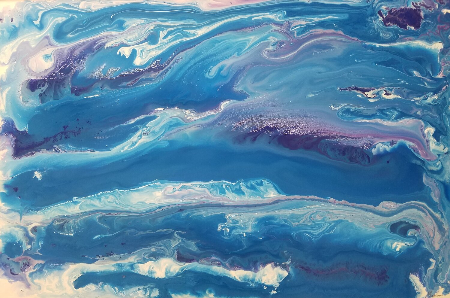 A Day at Sea de Dick Marconi (2011): Pintura Madera - Singulart