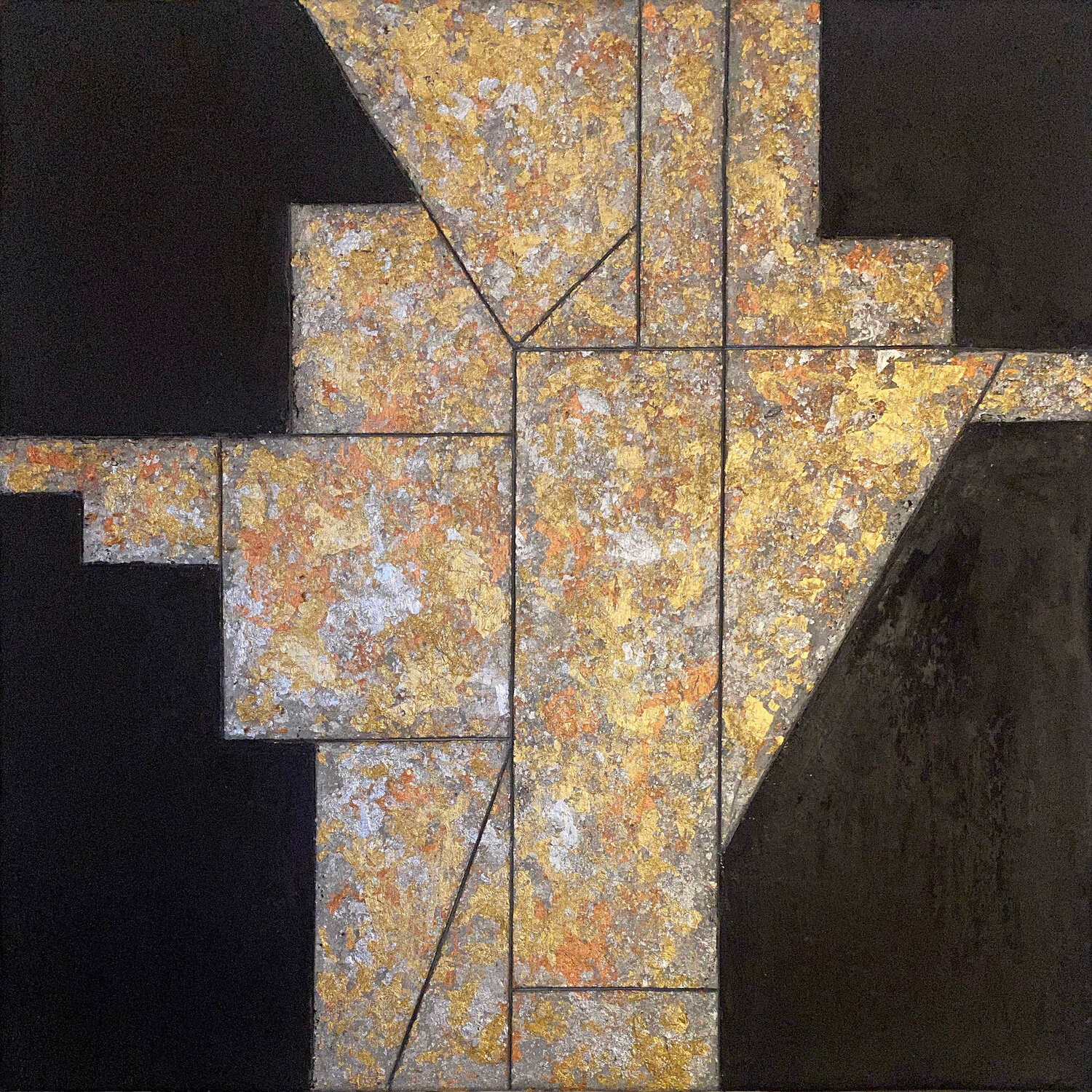 Electromagnetic by Stephen Cimini (2023) : Painting Oil, Wax on Canvas ...