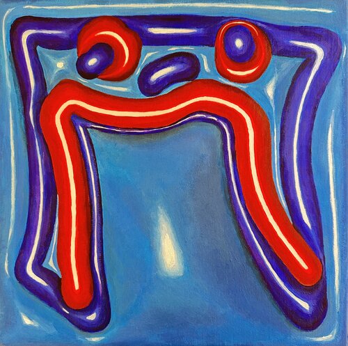 oh, Monday! by Xiaobin Zhang (2024) : Painting Acrylic on Canvas ...