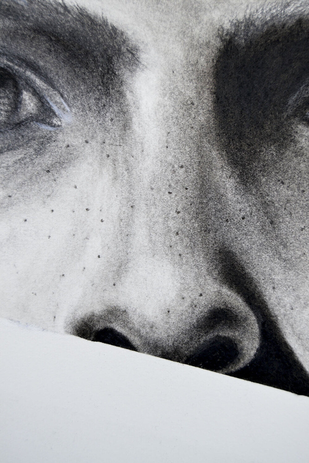 Inner Frame Ⅰ door DAVARO David (2025) : Schilderij Houtskool, Grafiet ...