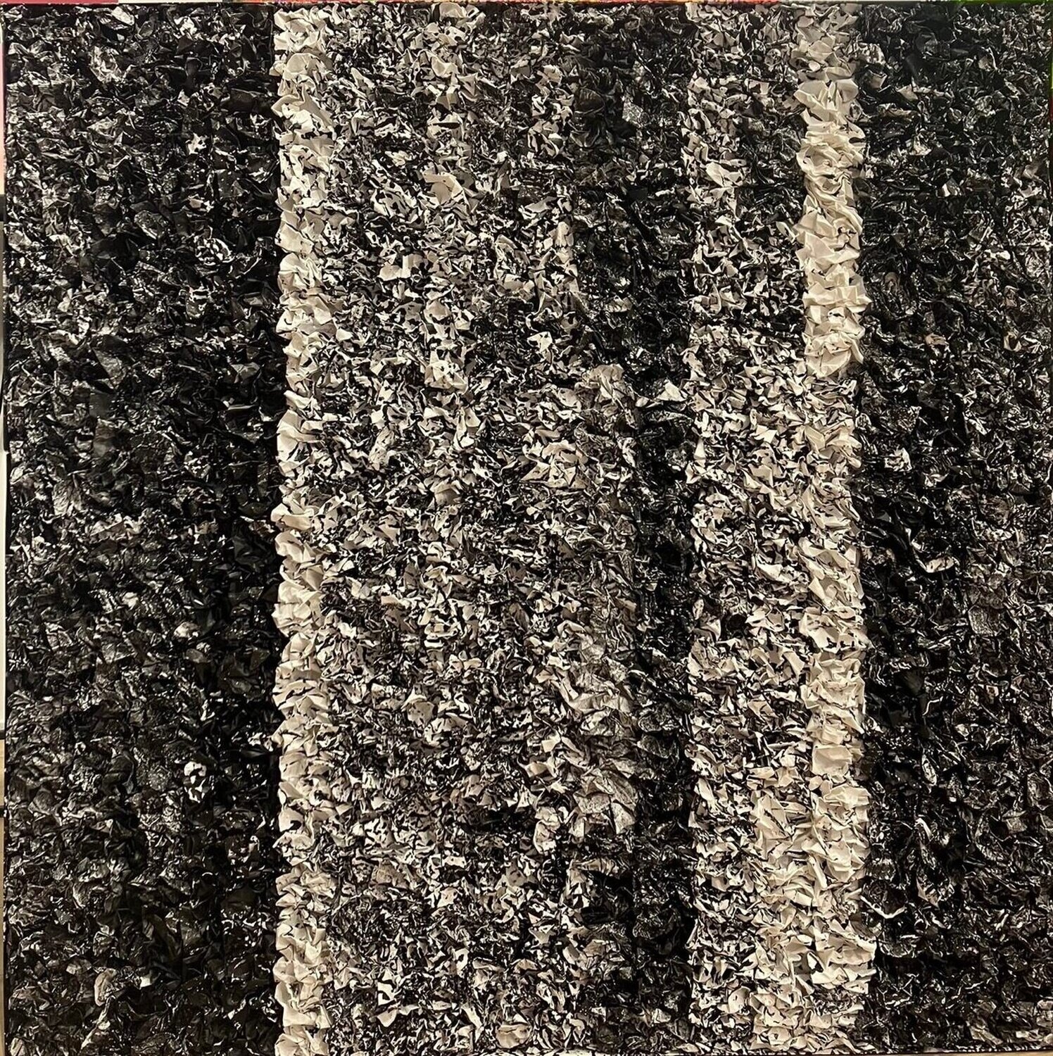 Black Line de Eric Robin (2024): Pintura Papel - Singulart