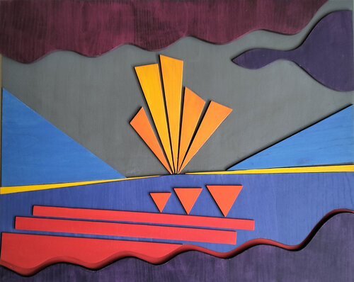 Composizione N.36 "Promenade I" by Pasquale ( Lino) Spada (2025 ...