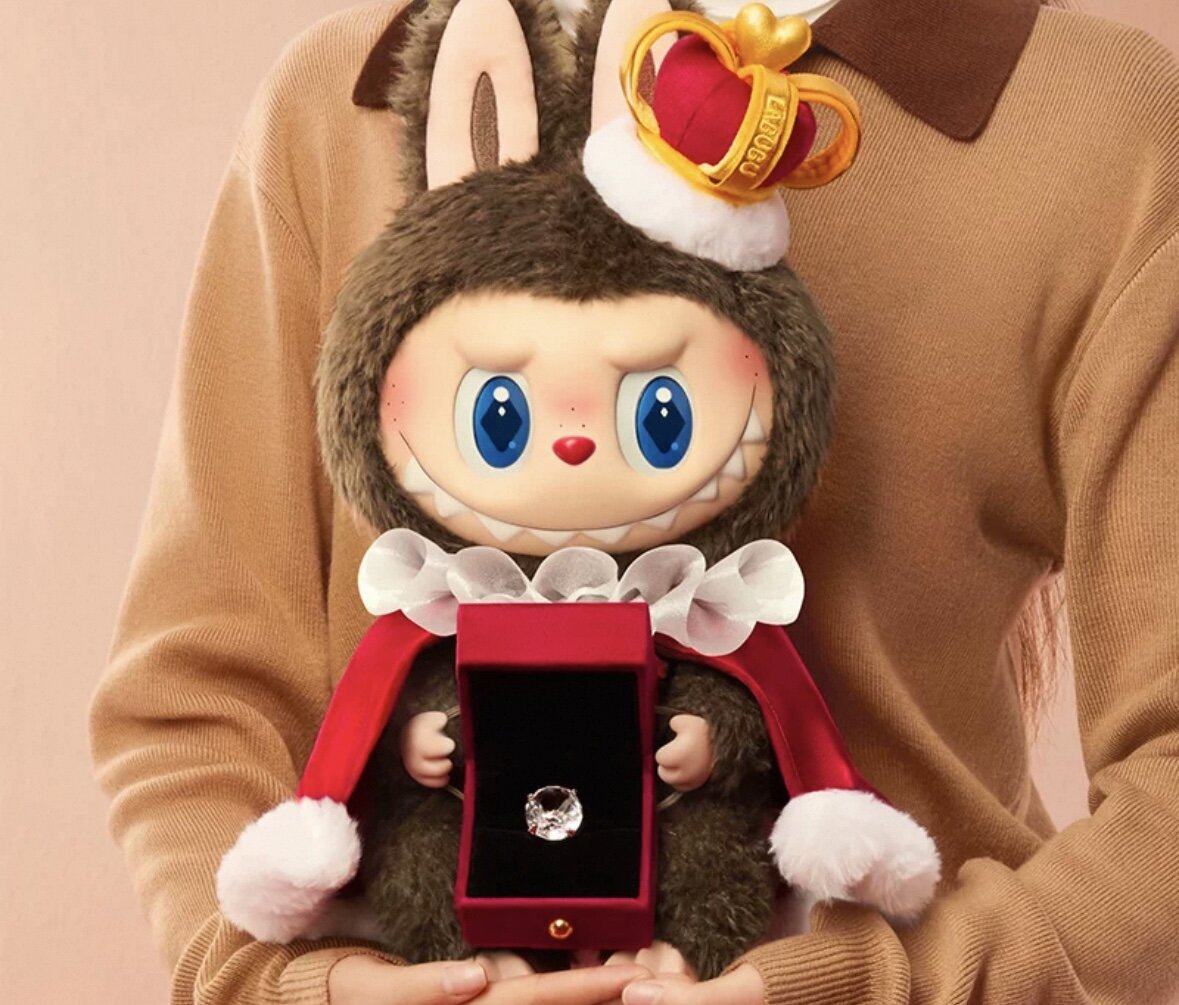 Labubu Let’s Checkmate (The Monsters, Vinyl Plush Doll, The King) by ...