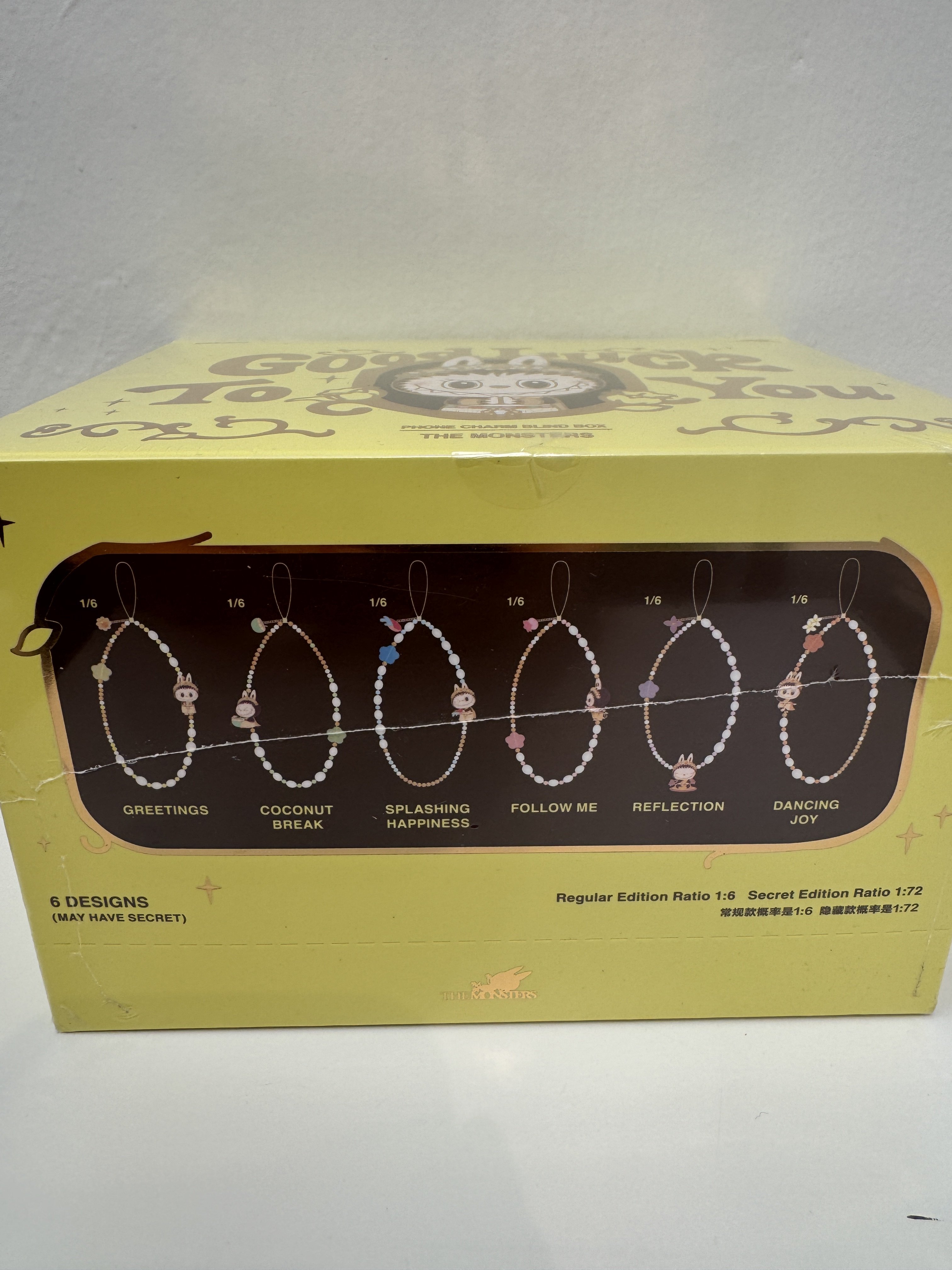 Labubu Good Luck to you Phone Charm Blind Box (POP MART, 6 blind boxes ...