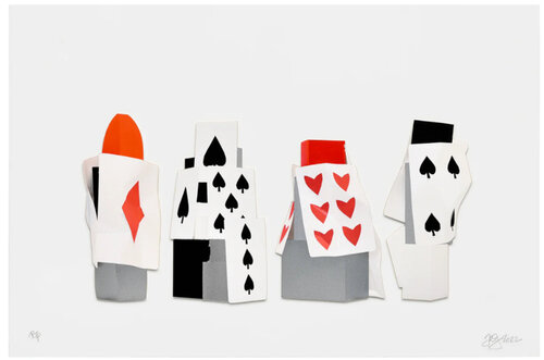Cards by Frank Gehry (2022) : Print Screen Printing, Giclée print on ...