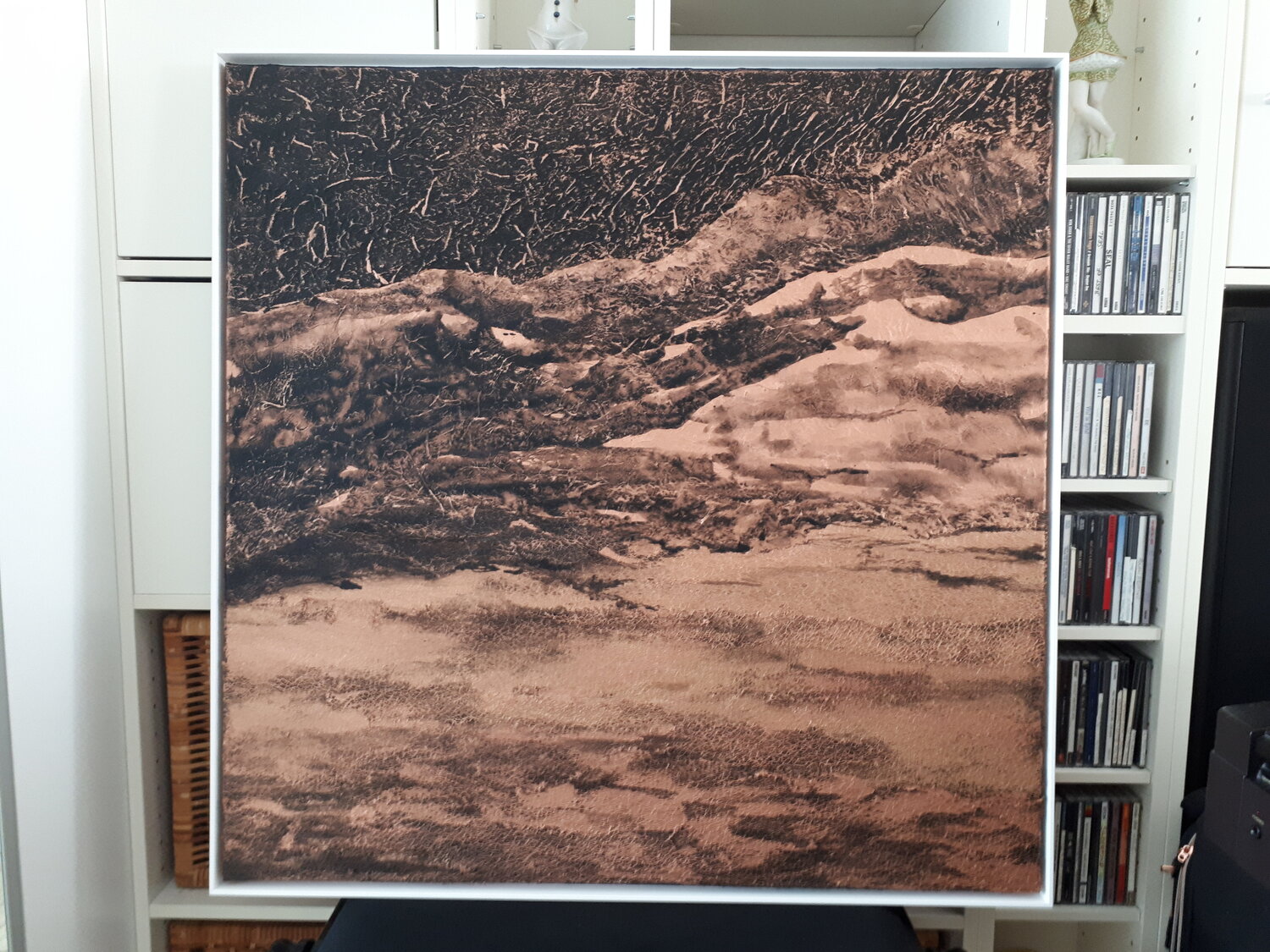 SMC_160 by Martina Hartusch (2023) : Painting Acrylic, Collage on ...