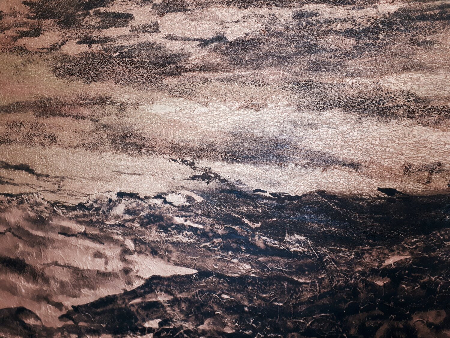 SMC_160 by Martina Hartusch (2023) : Painting Acrylic, Collage on ...