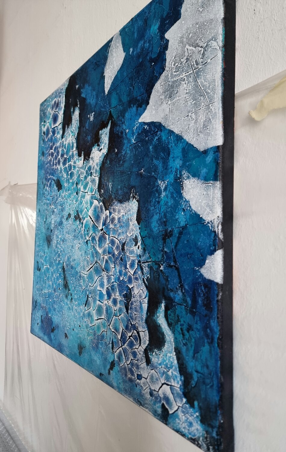 SC_225 by Martina Hartusch (2025) : Painting Acrylic, Sand on Canvas ...