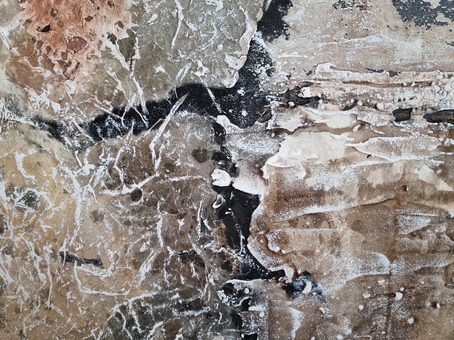 SC 227 by Martina Hartusch (2025) : Painting Acrylic, Sand on Canvas ...