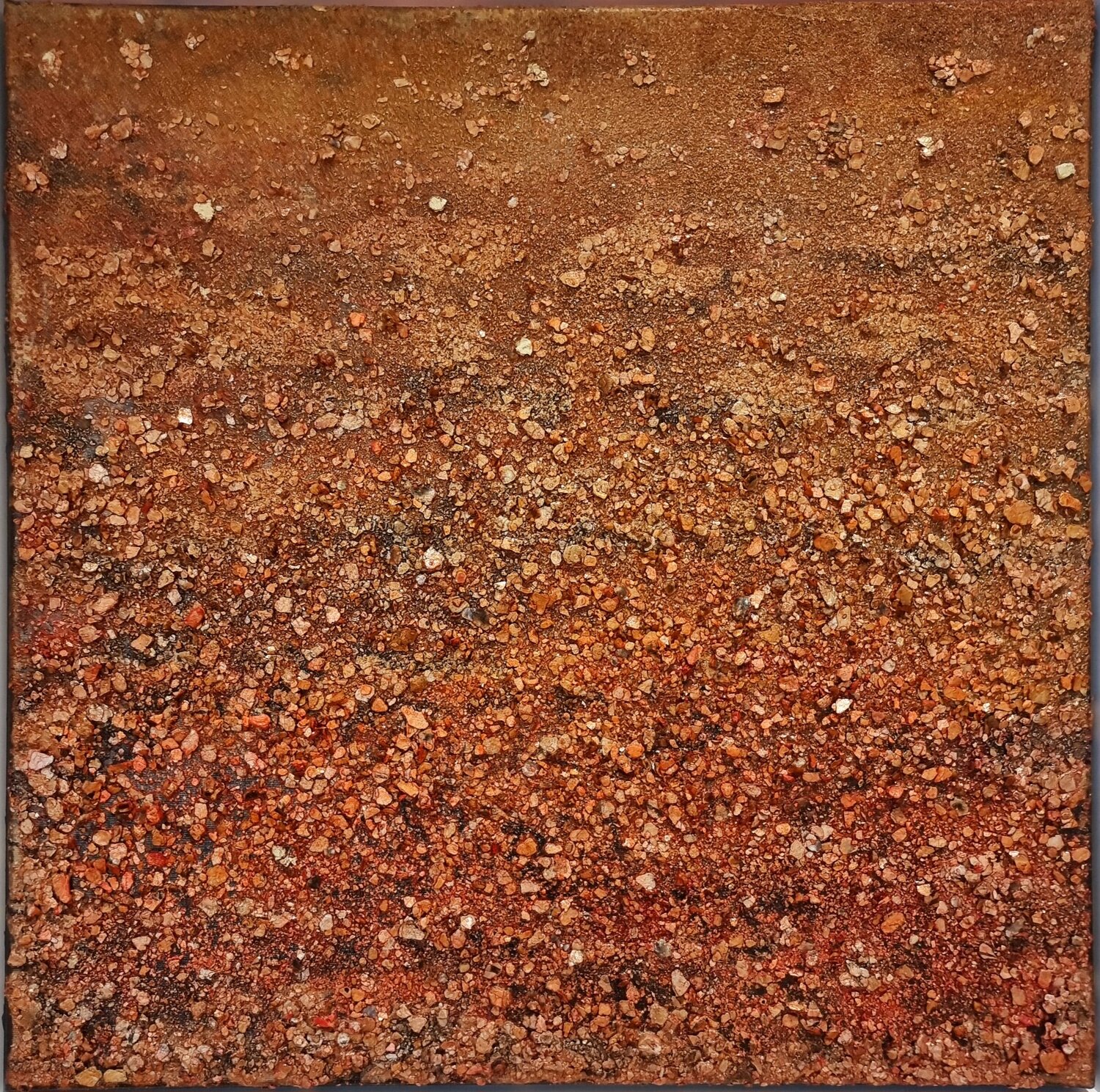 SMC 144 by Martina Hartusch (2020) : Painting Acrylic, Sand on Canvas ...