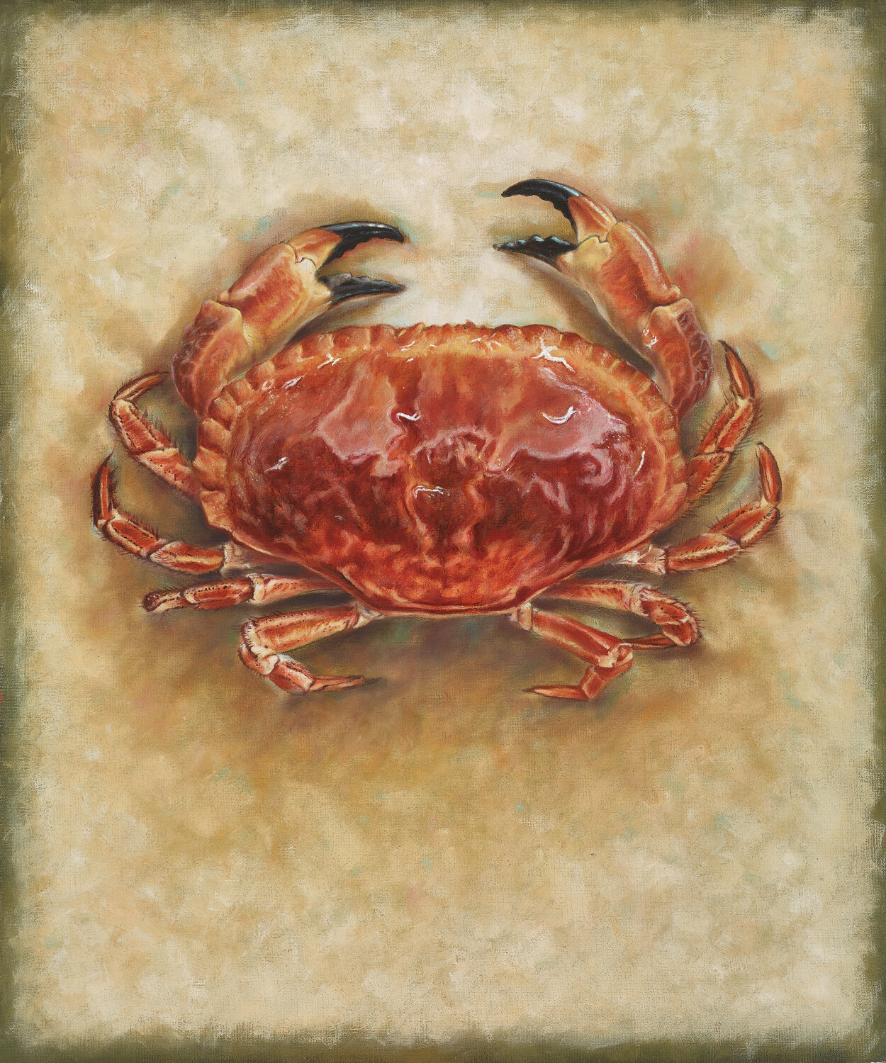 Crab Painting Oil