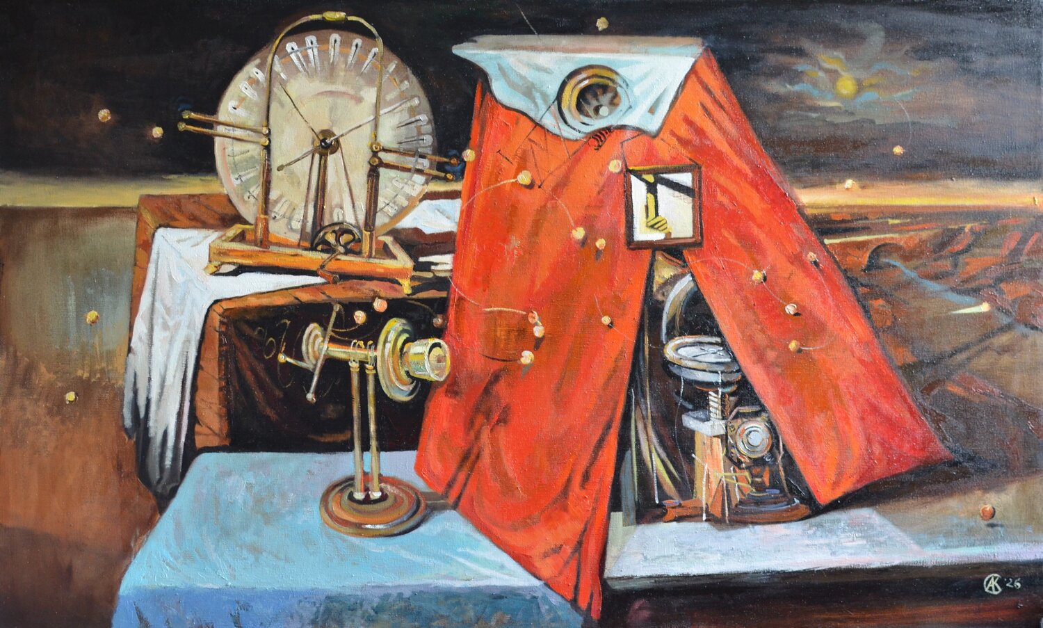 "Traveler" by Andreii Kreminskyi (2026) : Painting Other materials ...