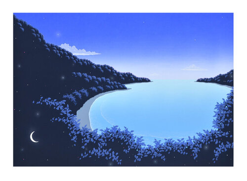 Dream Cove by Jonathan Meader (1981) : Print Screen Printing - Singulart