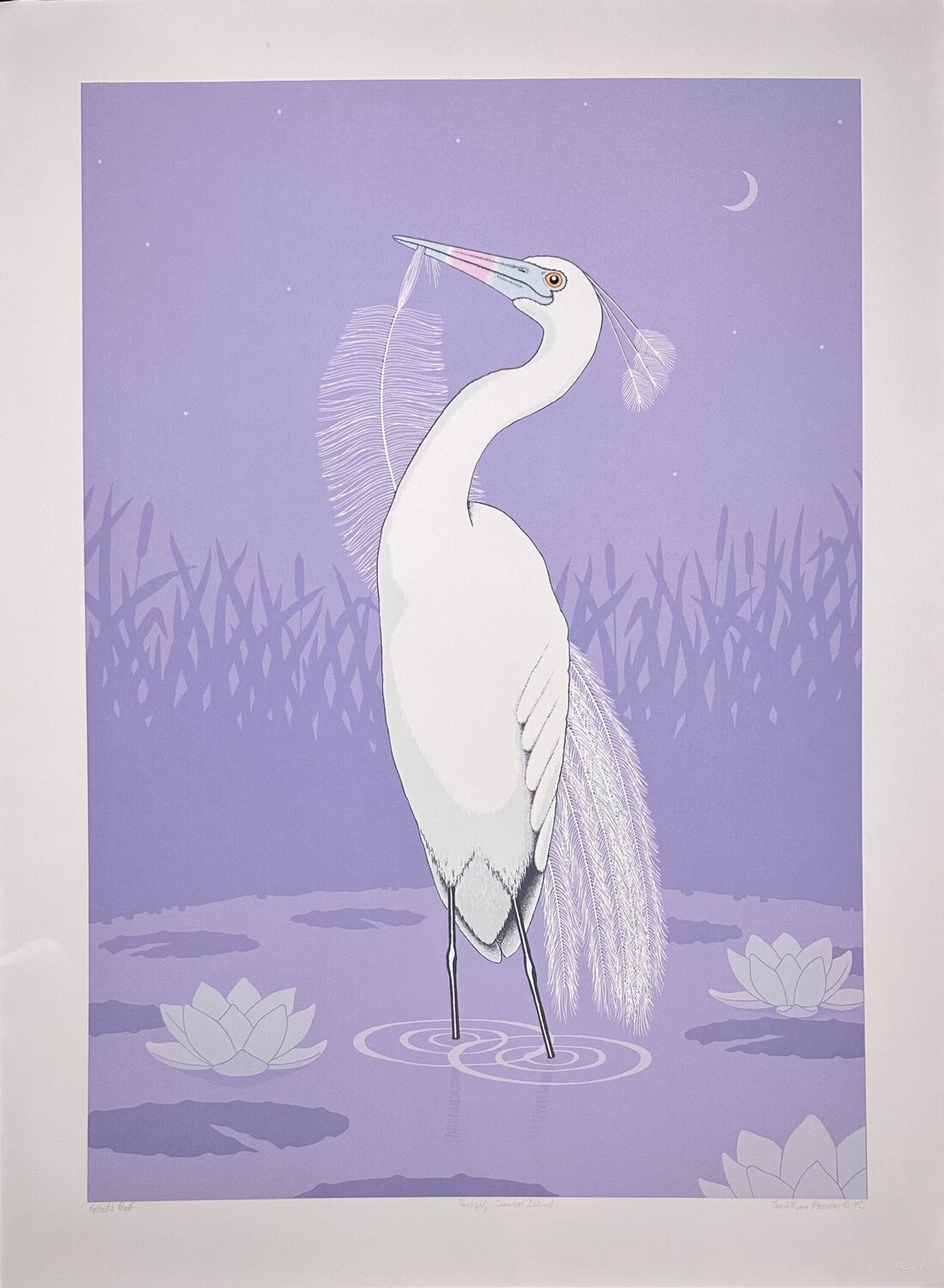 Twilight, Sanibel Island by Jonathan Meader (1983) : Print Screen ...