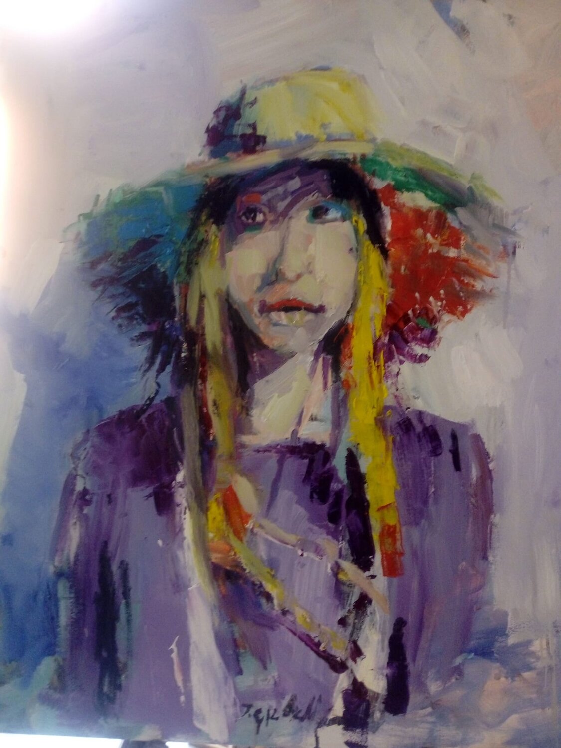 maria by salvatore de stefano (2020) : Painting Oil on Canvas - Singulart