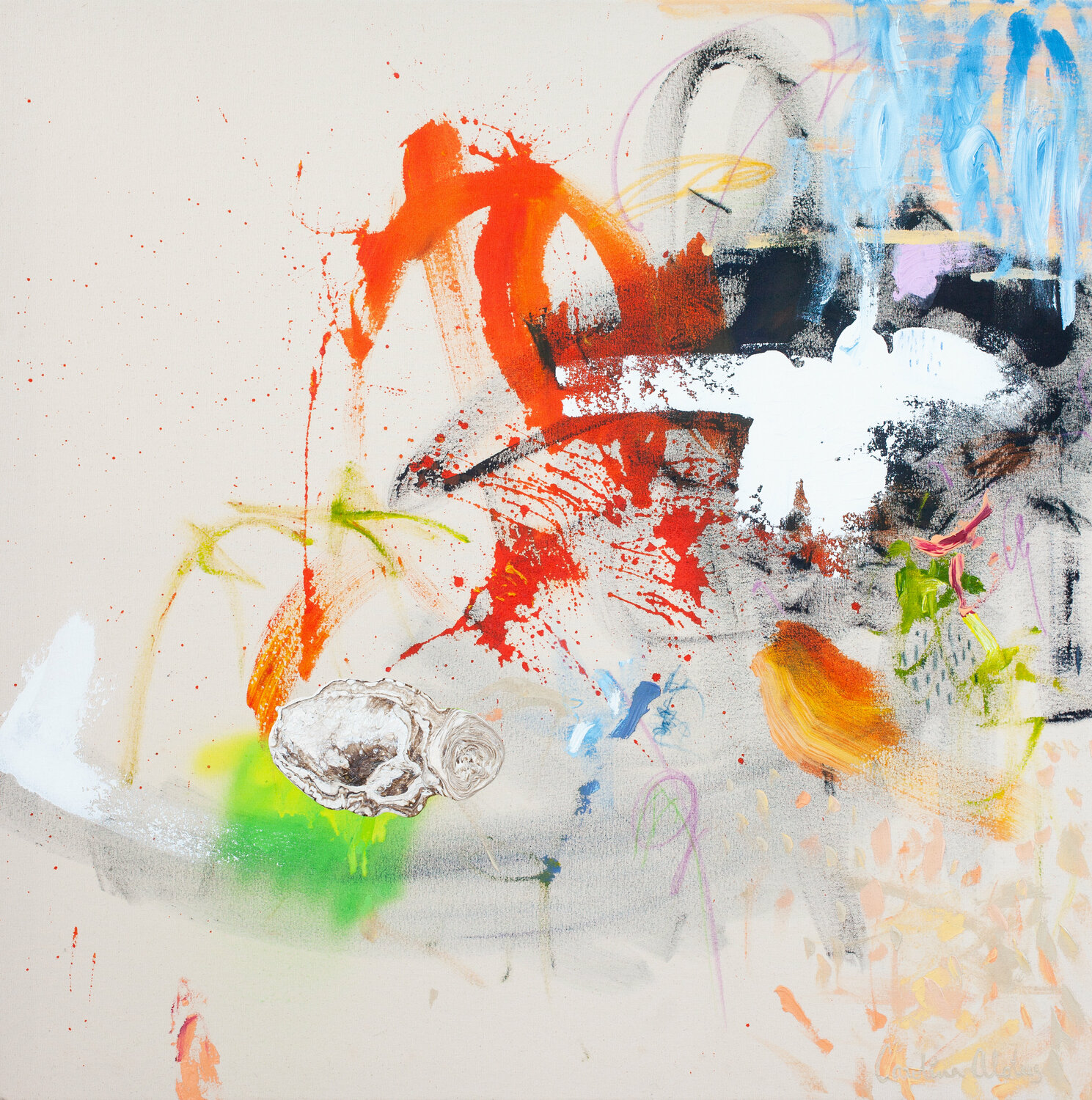 Family Tree de Carolina Alotus (2019): Pintura Acrílico, Pastel en ...