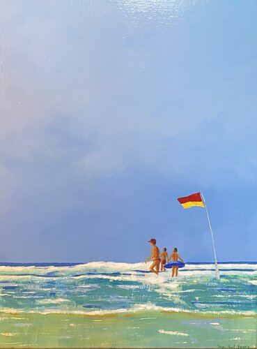 Bord de mer 2 by Jean Paul ROLAND (2024) : Painting Acrylic on Canvas ...