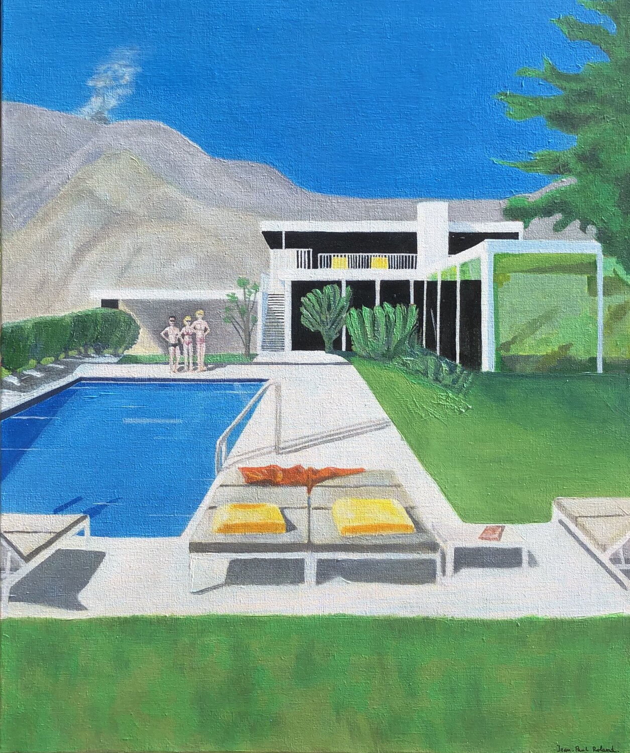 Pour l'instant tout va bien de Jean Paul ROLAND (2022) : Peinture ...