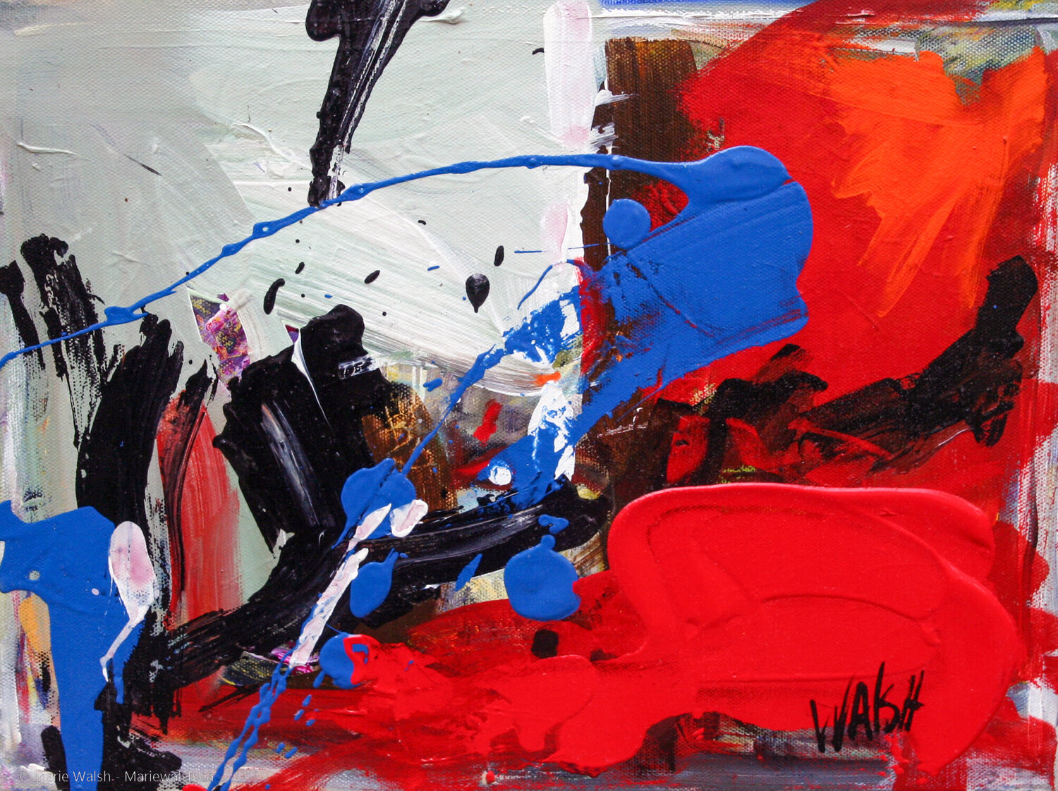 Imbroglio de Marie Walsh (2014): Pintura Acrílico en Tela - Singulart