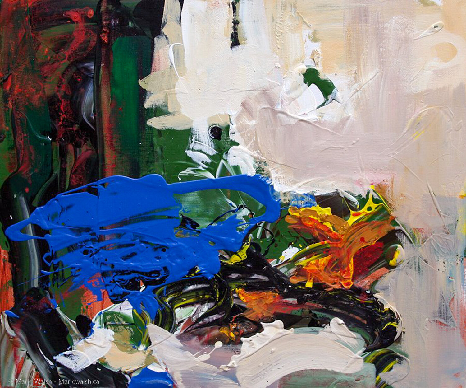 Méli-Mélo de Marie Walsh (2014): Pintura Acrílico en Tela - Singulart