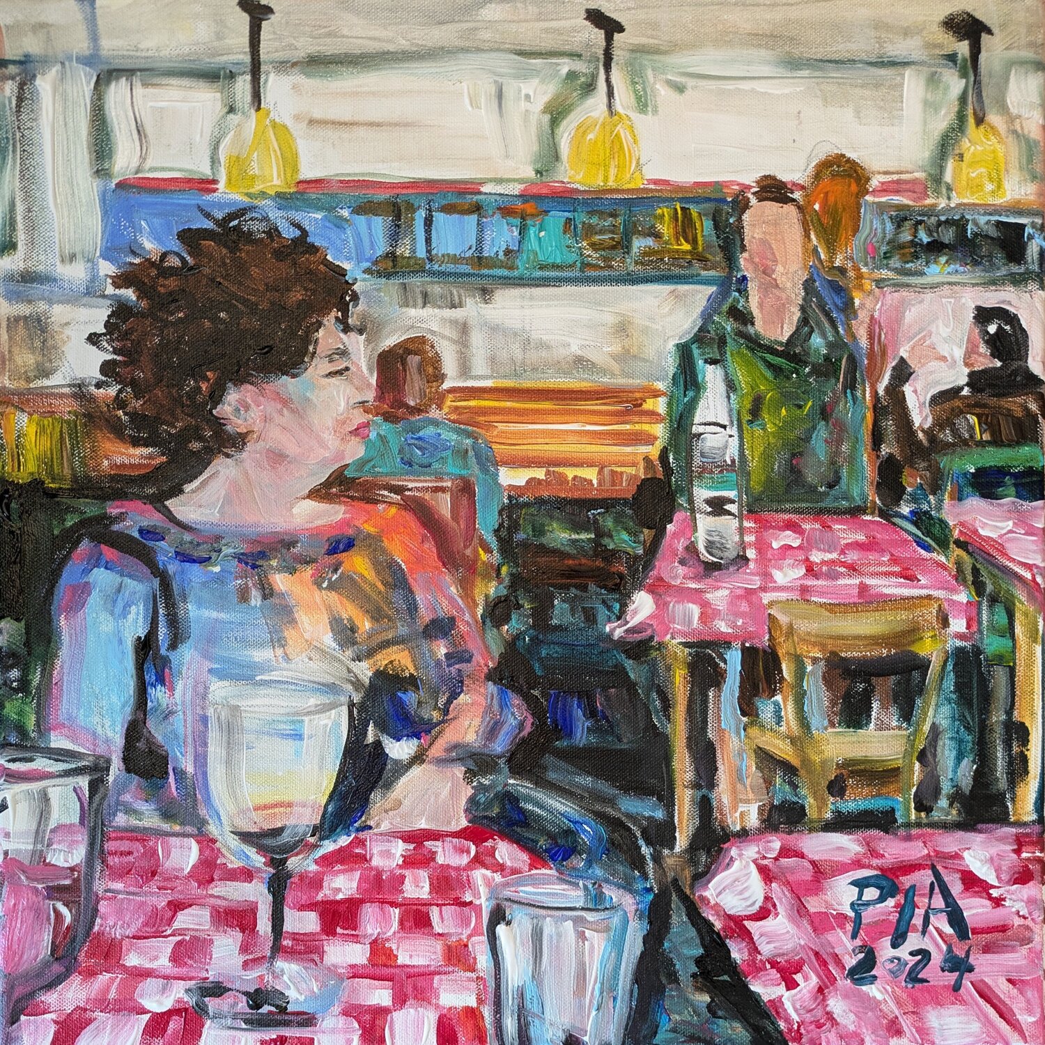 Tavola Sachsenhausen by Pia Grambart (2024) : Painting Acrylic on ...