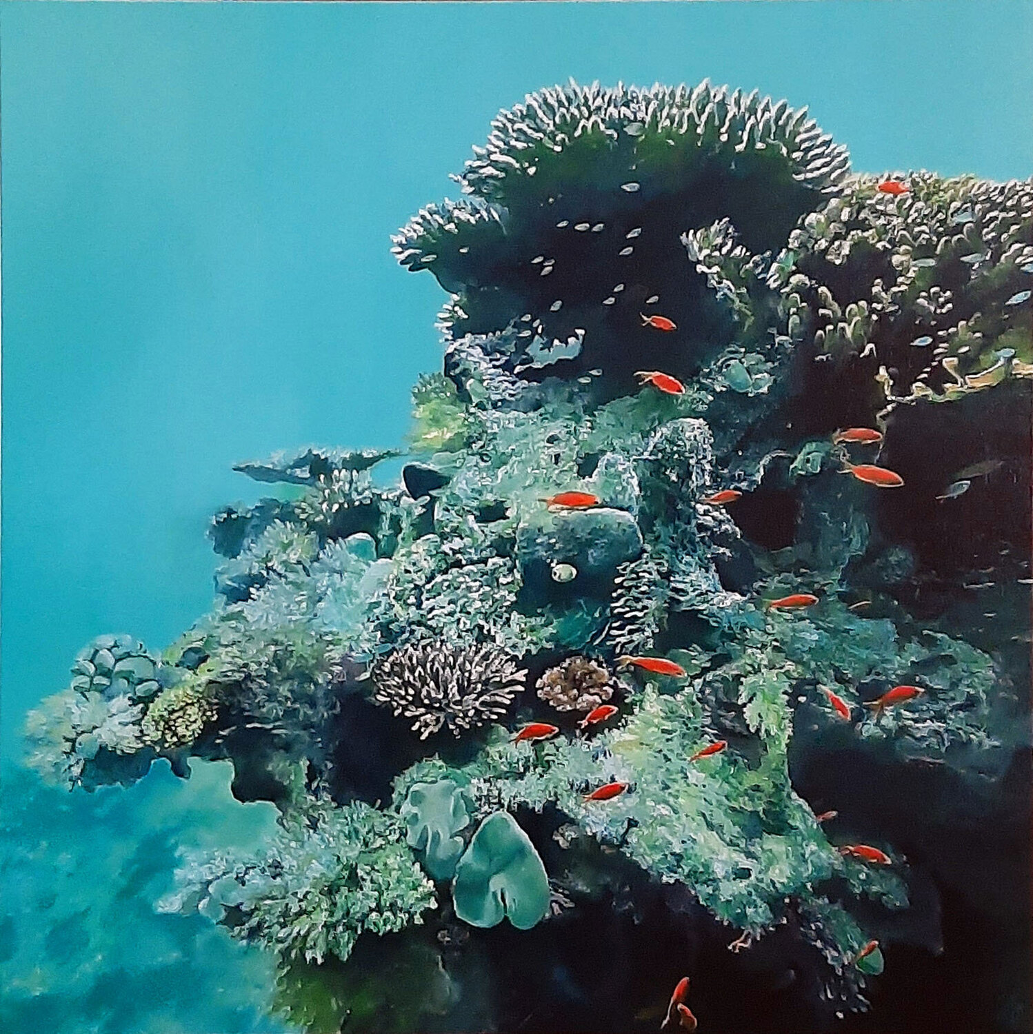 Refuge by Hélène Marchand (2025) : Painting Oil on Canvas - Singulart