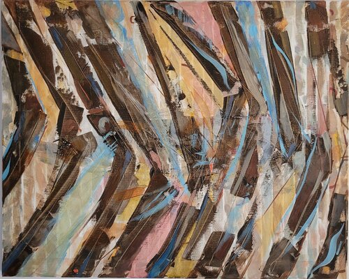 The time. Full moon. by Tomasz Rut (N.D) : Painting Oil on Canvas ...