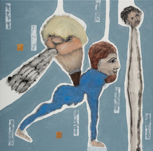 Plop by Joseph Lazaro (2024) : Painting Oil on Canvas - Singulart