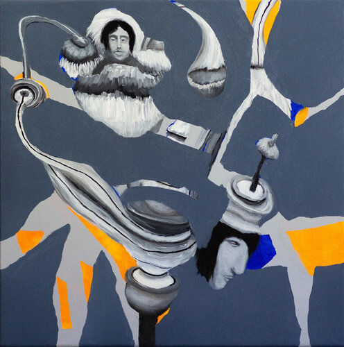 Plop by Joseph Lazaro (2024) : Painting Oil on Canvas - Singulart