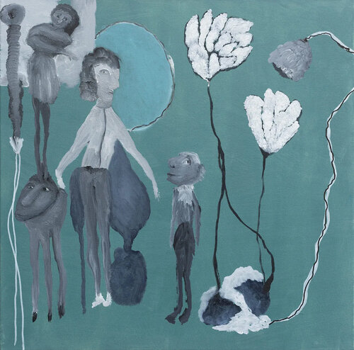 Plop by Joseph Lazaro (2024) : Painting Oil on Canvas - Singulart