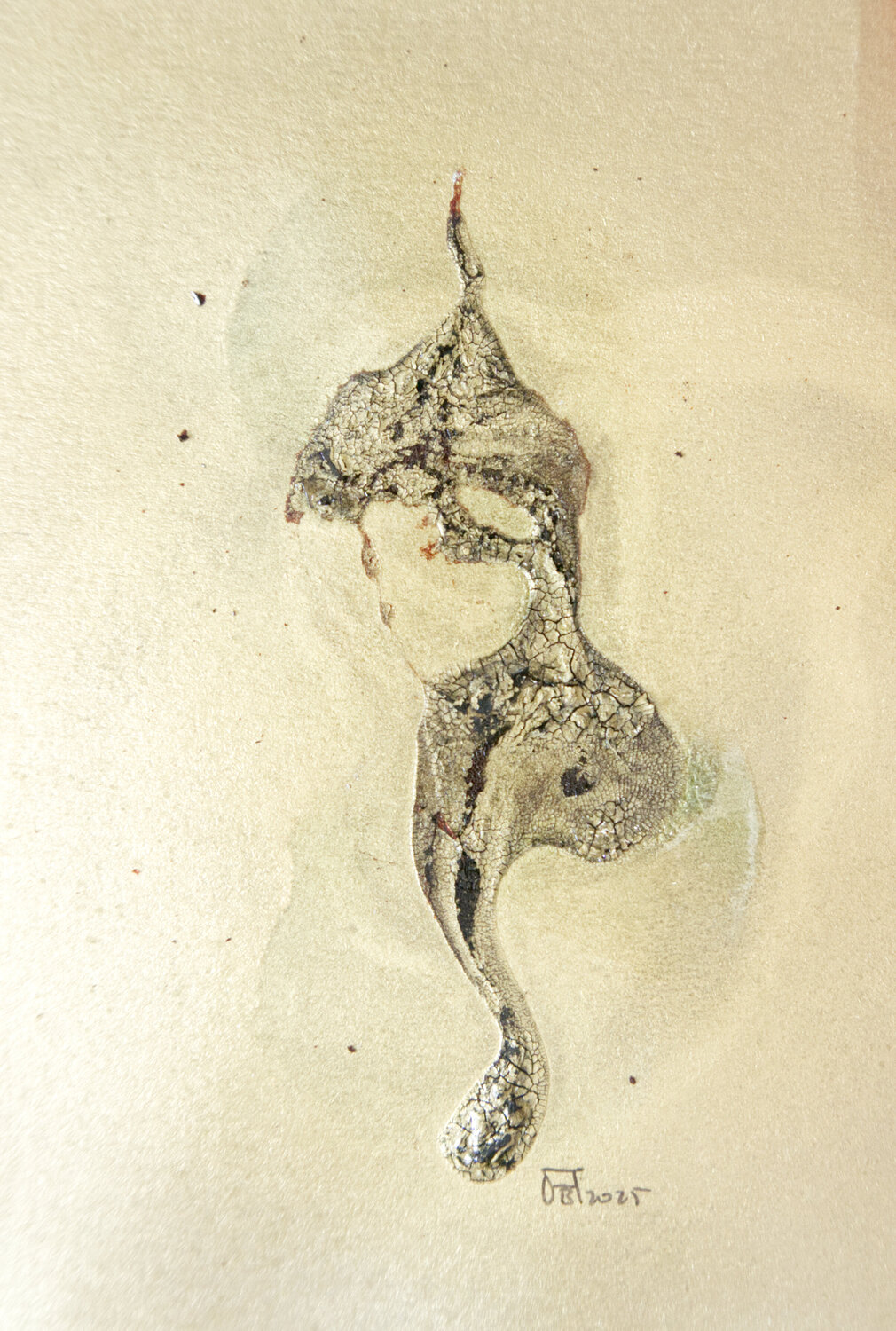 empty by Astrid Bellefroid (2024) : Painting Spray Paint, Organic ...