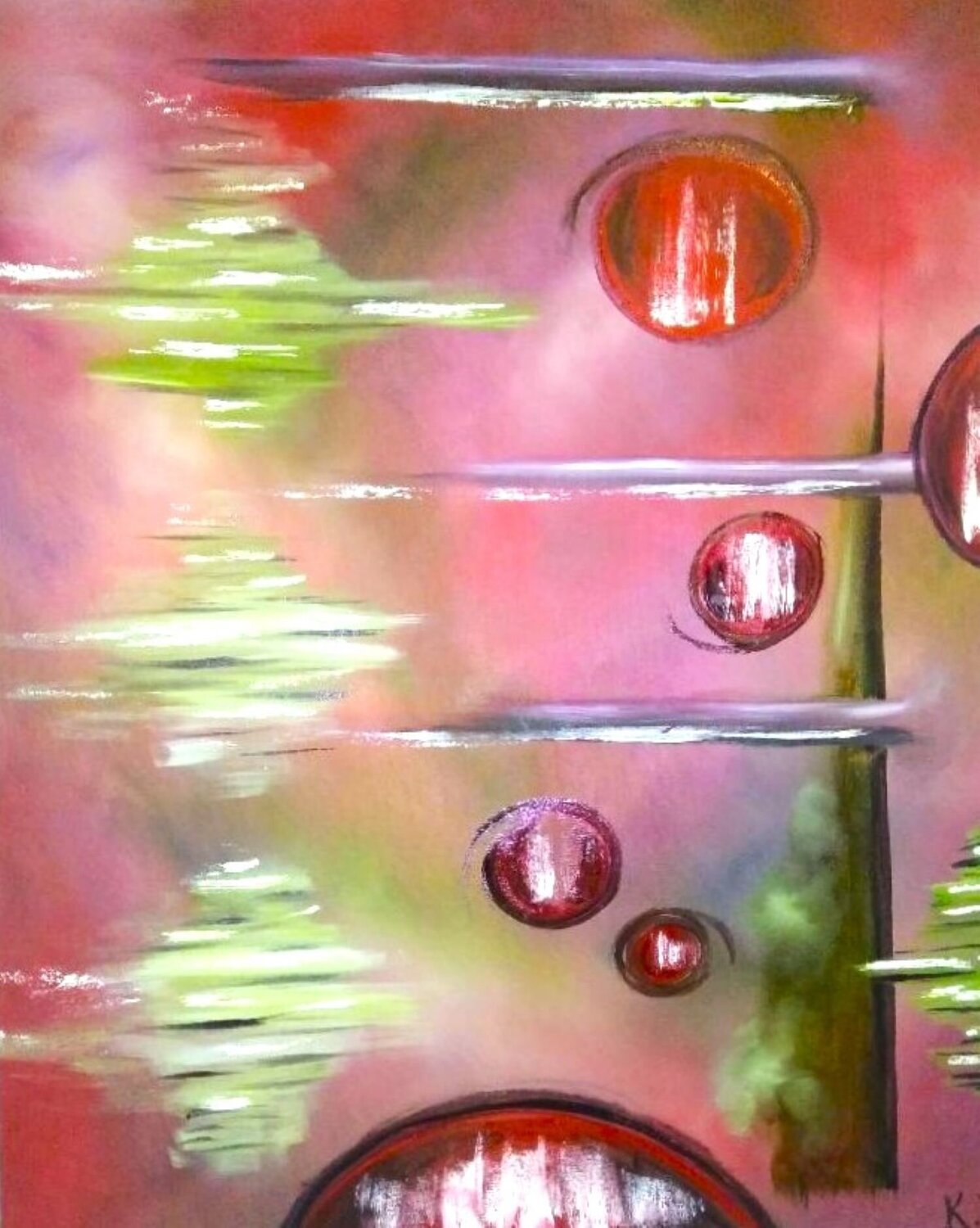 A Song through Space and Time by Kate Viola (2024) : Painting Oil on ...