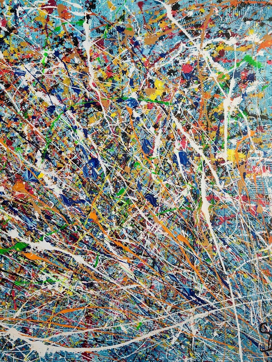 "Lines of Liberation" - "Re-Inventing Pollock" Collection de Sonia J ...
