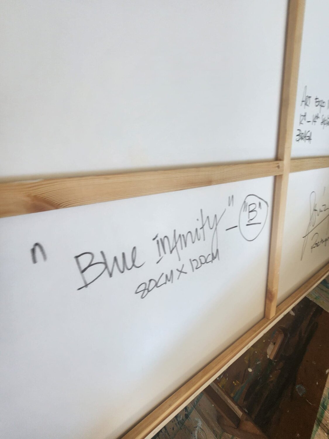 " BLue Infinity" - "B" - "Re-inventing Pollock" Collection - officially ...