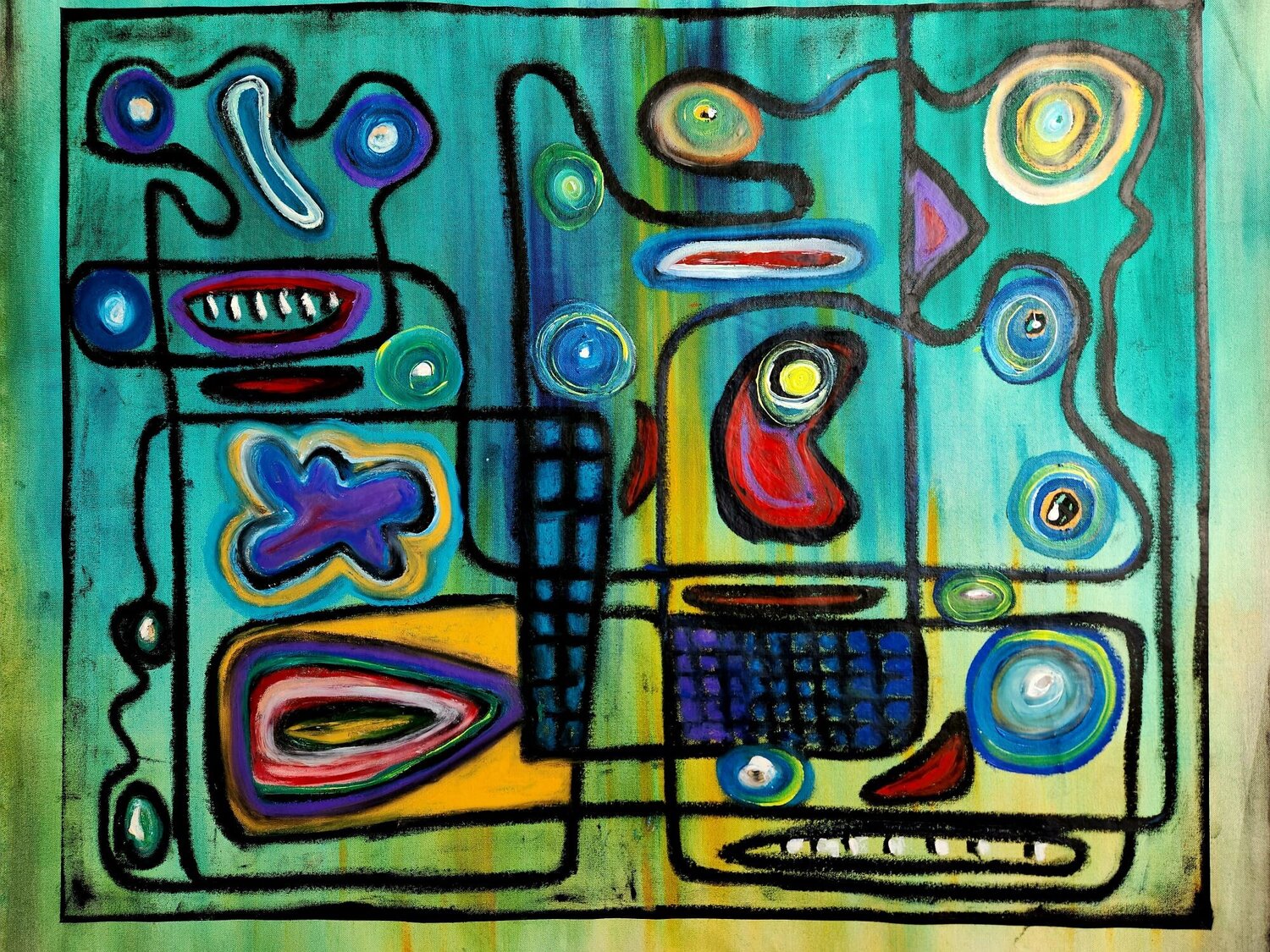 "Liberation" de Sonia J. (2025): Pintura Óleo, Pastel al óleo en Tela ...