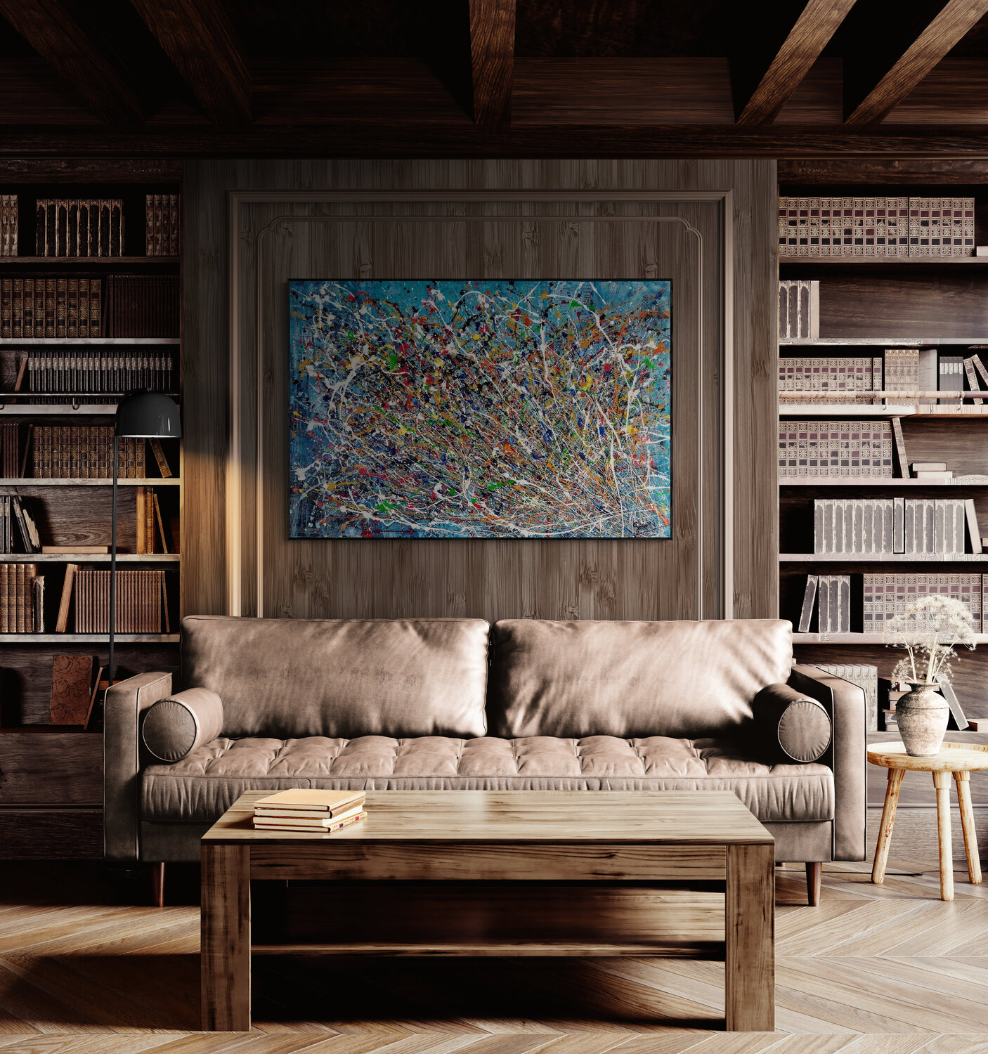 "Lines of Liberation" - "Re-Inventing Pollock" Collection de Sonia J ...