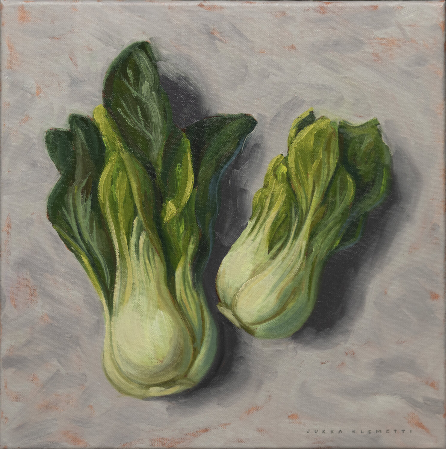 Pak Choy friends by Jukka Klemetti (2024) : Painting Oil on Canvas ...