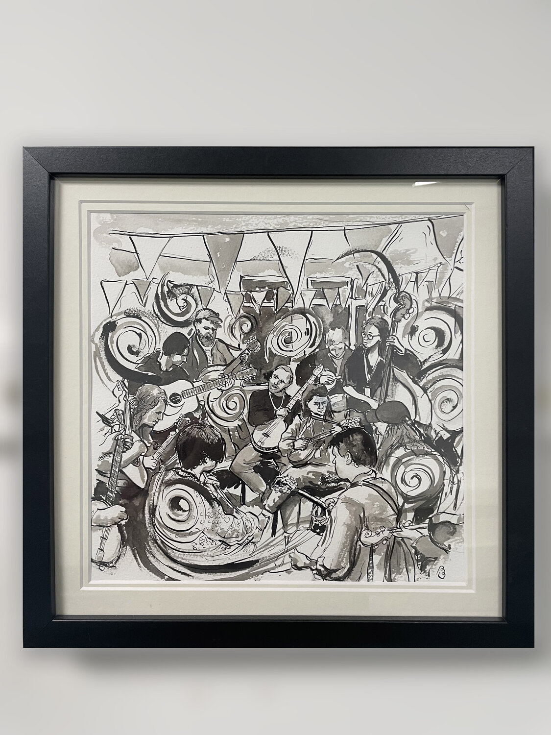 Jamming in the bar di Peter Porteous-Butler (2025): Disegno a ...