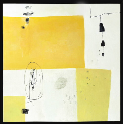 Ice-Cream by Susan Fink (2025) : Painting Acrylic, Collage on Canvas ...