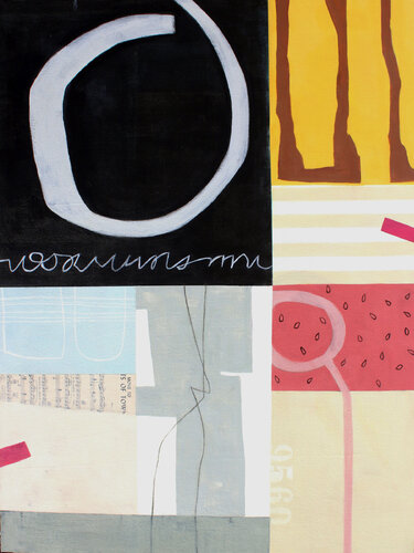 What Now No. 2 de Susan Fink (2023): Pintura Acrílico, Collage en ...