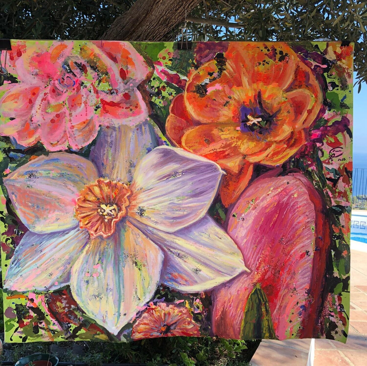 Portrait 2. Portraits in Bloom Series door Emma Ramírez Conde (2025 ...