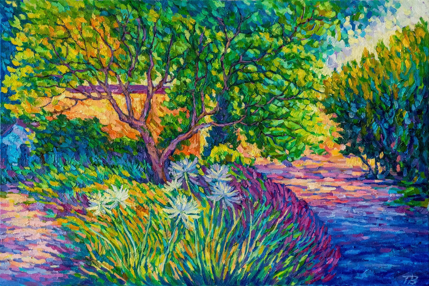 Whispers of Light and Color by tao bai (2024) : Painting Oil on Canvas ...