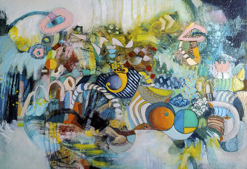 Street Art by Florentina-Maria Popescu (2021) : Painting Acrylic ...