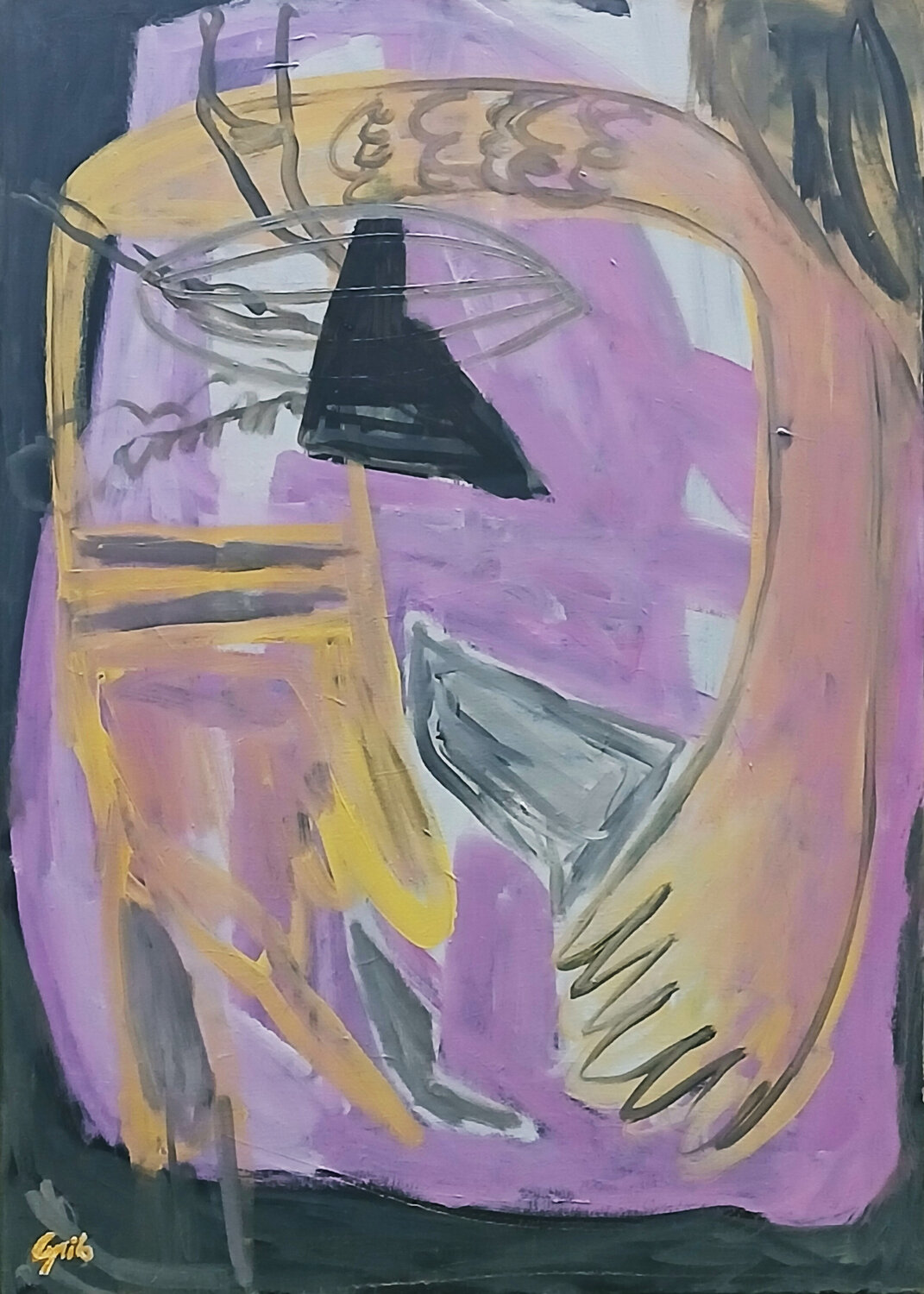 Harakiri Poster de Cyrilo Sp (2024) : Peinture Acrylique sur Toile ...