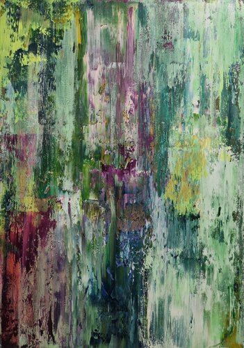 Breath in and breath out by Jennifer Diekmann (2024) : Painting Acrylic ...
