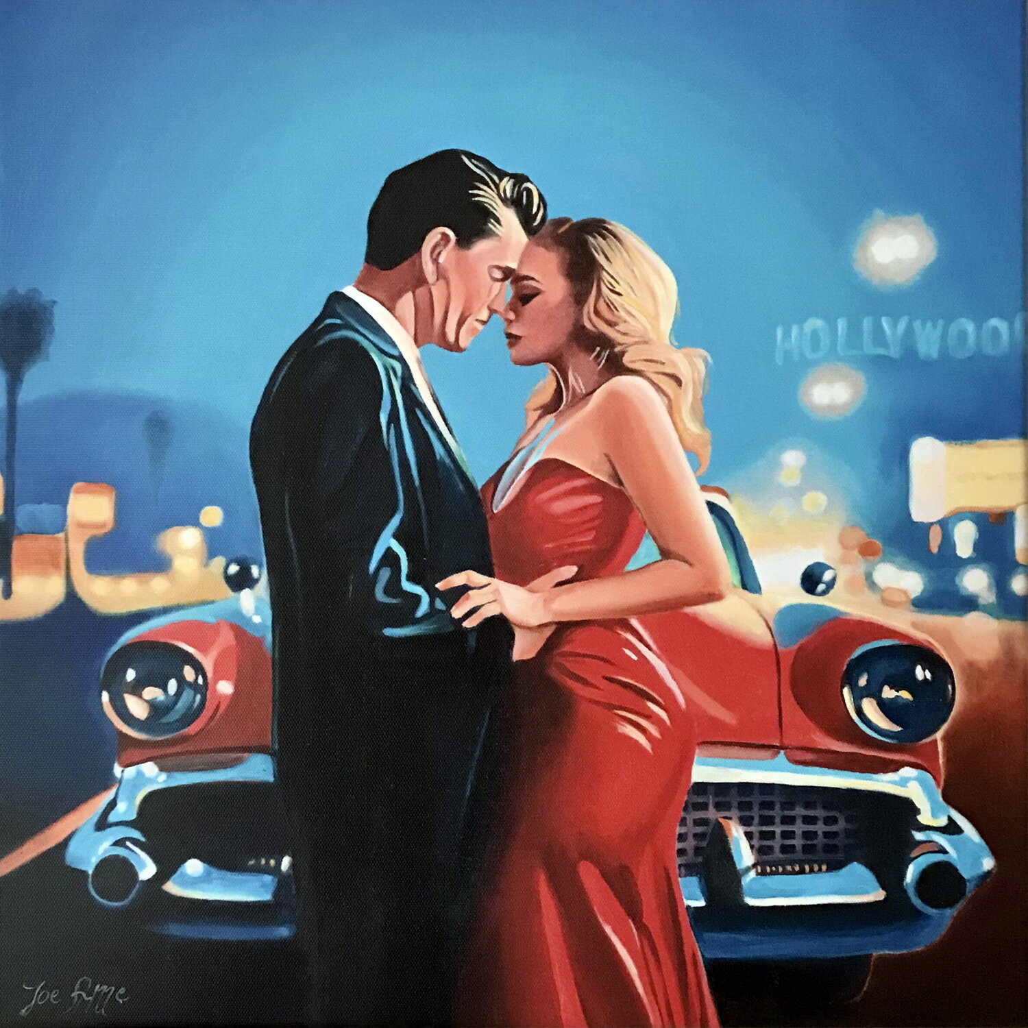 Mulholland Drive... de Joe AME (2025) : Édition Giclée sur Toile ...