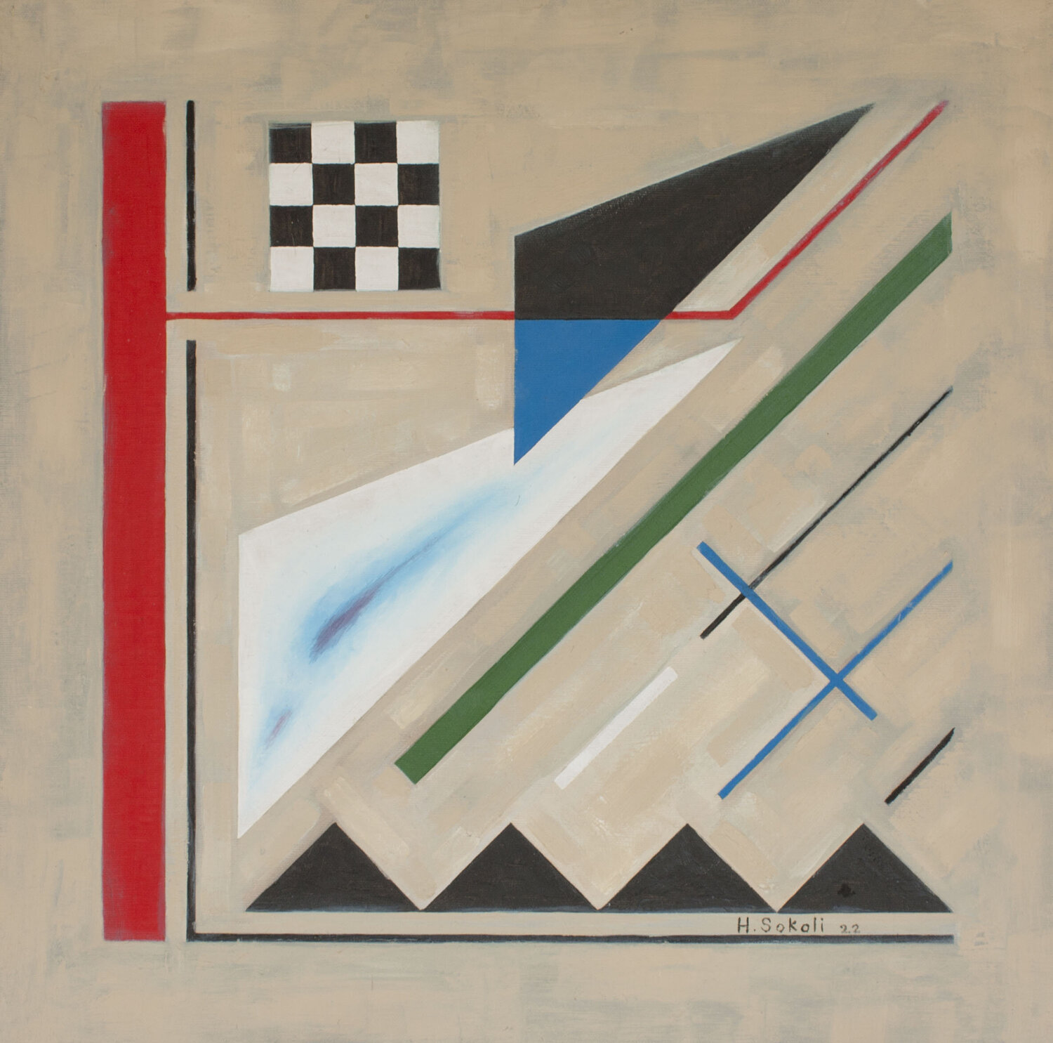 My Broken Pieces by Hekuran Sokoli (2022) : Painting Oil on Canvas ...