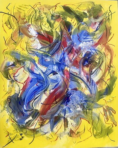 Heavenly by Bob Rispoli (2025) : Painting Acrylic on Wood - Singulart